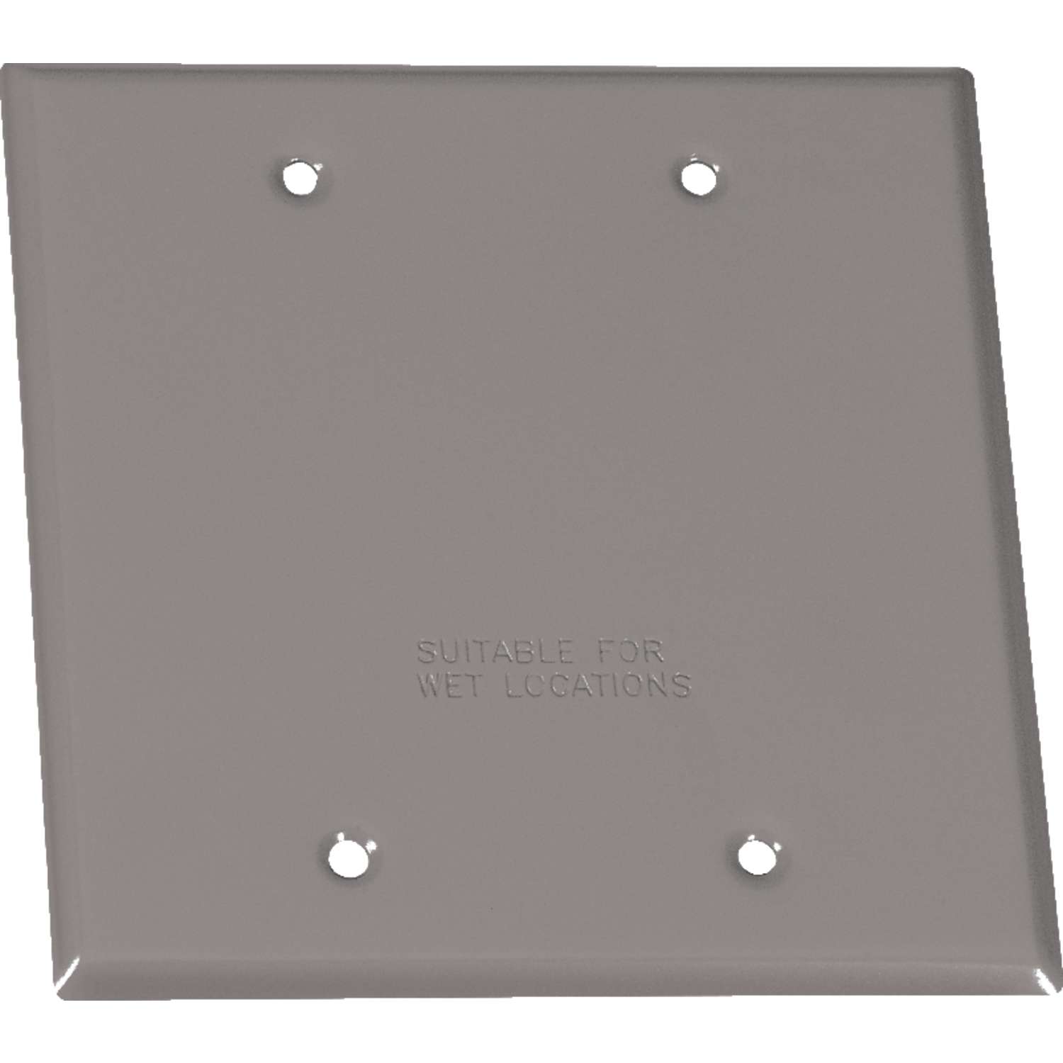 Sigma Engineered Solutions Square Steel 2 gang Flat Box Cover - Ace ...