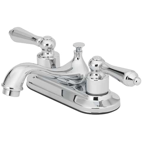 OakBrook Chrome Two-Handle Bathroom Sink Faucet 4 in. - Ace Hardware