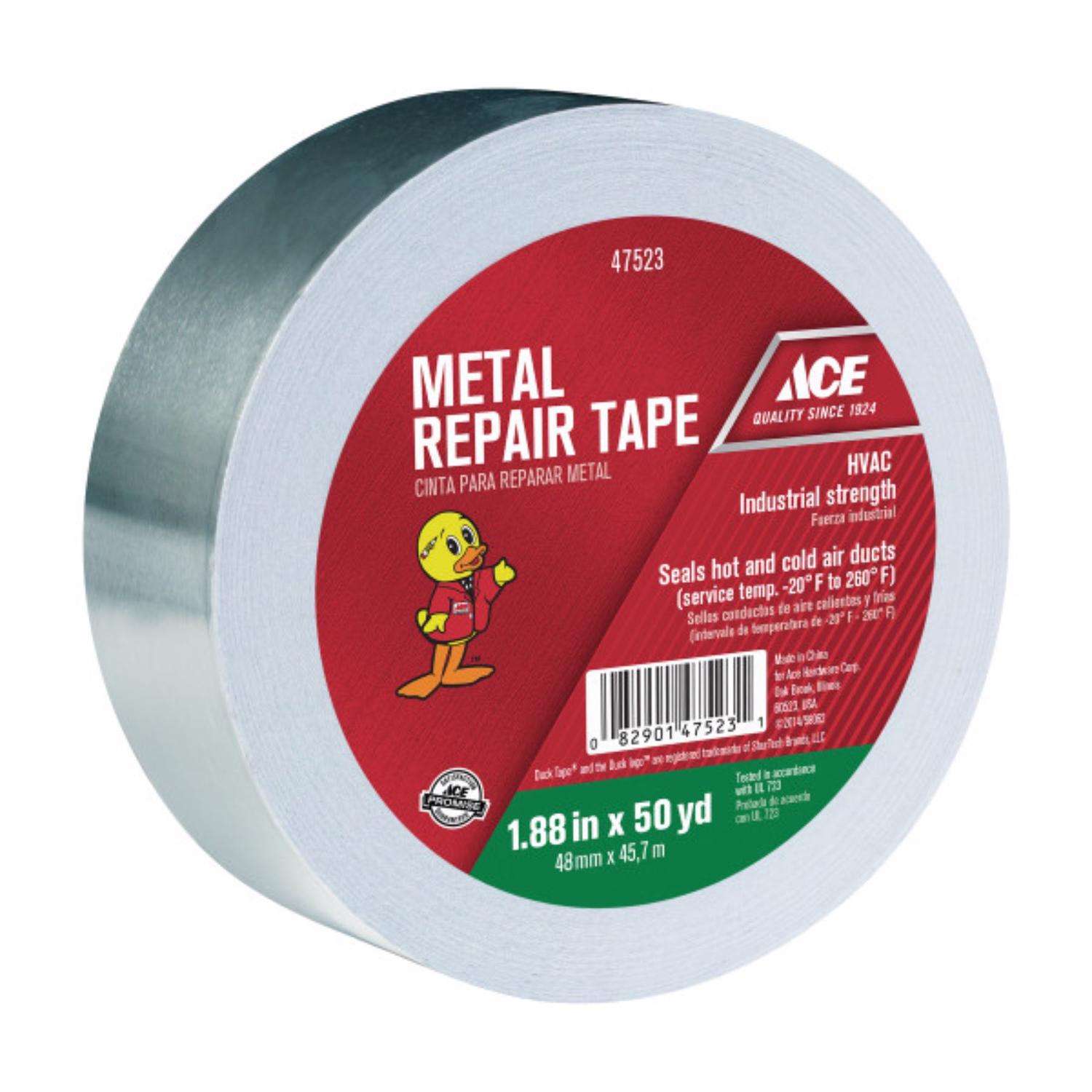 Ace 1.88 in. W X 50 yd L Silver Metal Repair Tape - Ace Hardware