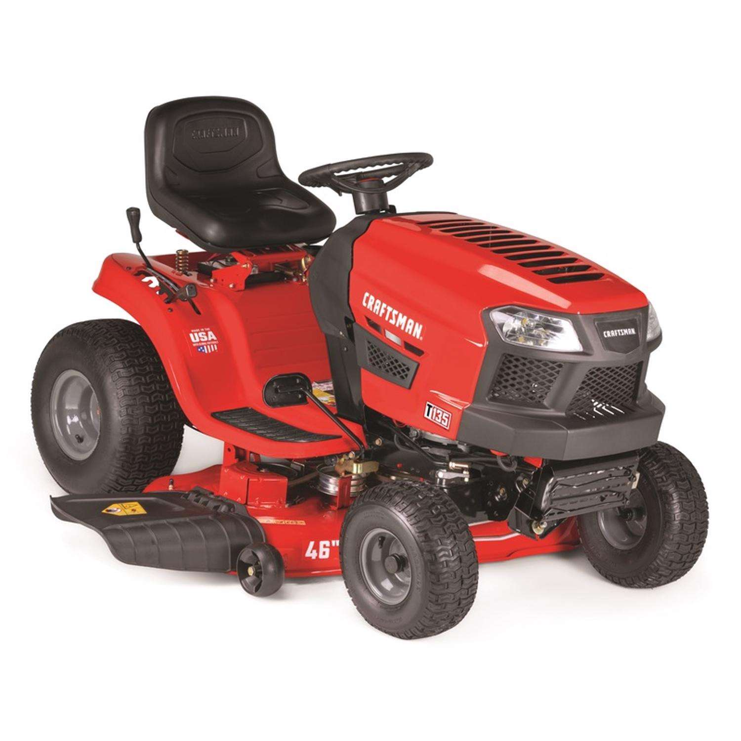 Craftsman T140 46 in. Automatic Gas Riding Mower - Ace Hardware