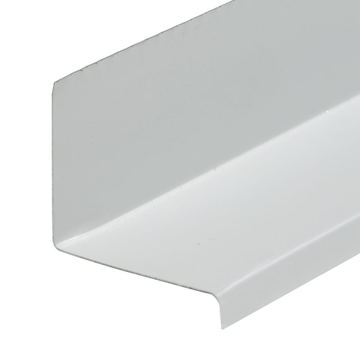 Amerimax 1-1/8 in. W X 10 ft. L Aluminum Door/Window Cap White - Ace ...