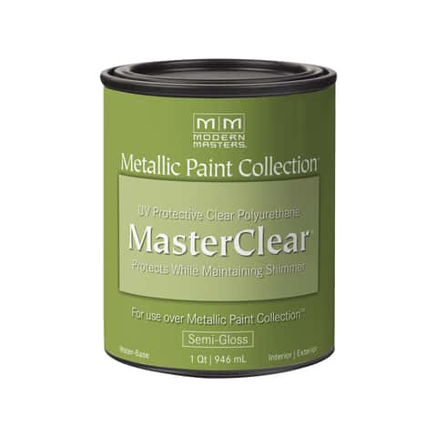 Modern Masters MasterClear Semi-Gloss Clear Water-Based Protective ...
