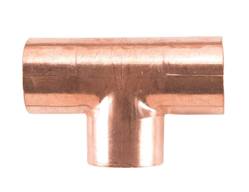 Nibco 1-1/2 in. Sweat X 1-1/2 in. D Sweat Copper Tee 1 pk - Ace Hardware
