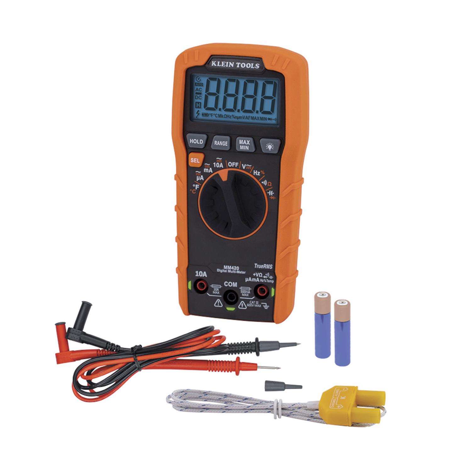 Klein Tools -40-1832 °F LCD Multimeter - Ace Hardware