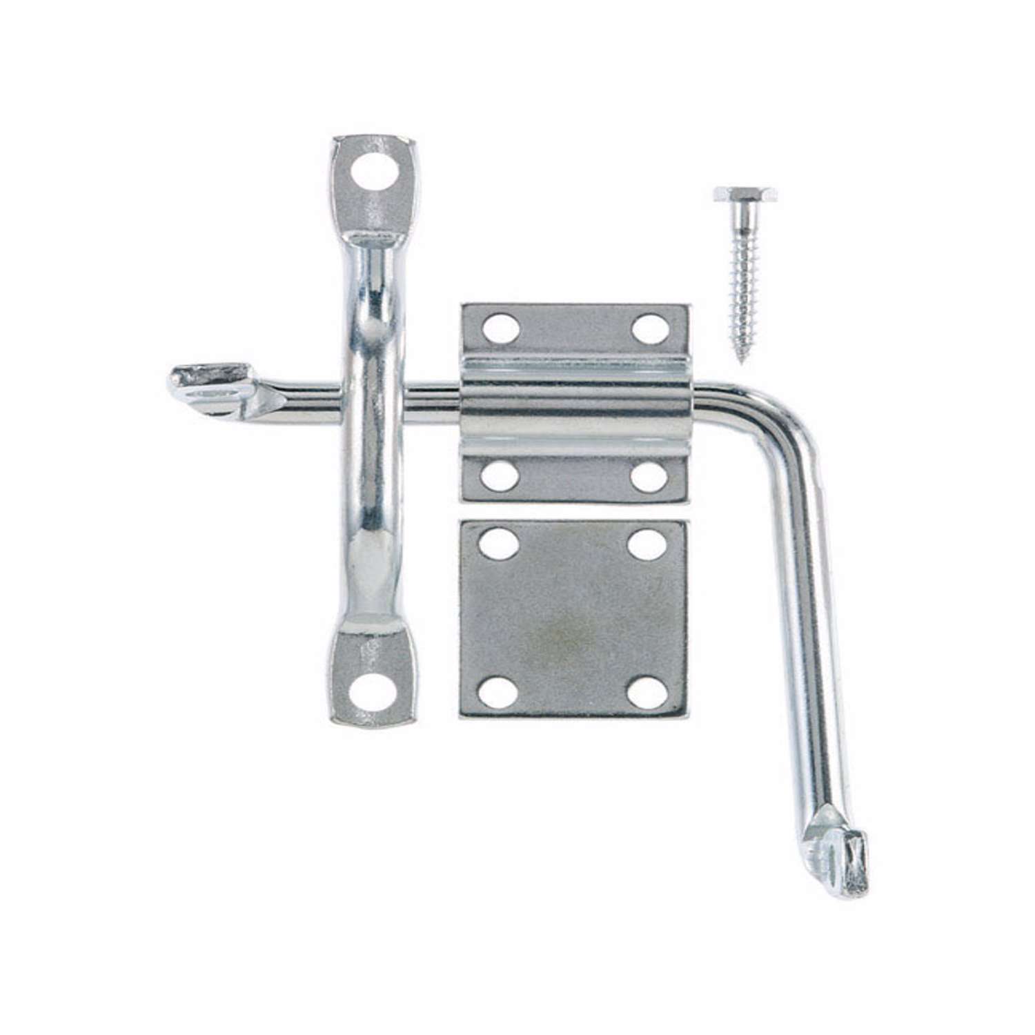 Ace 11.52 in. H X 6.75 in. W X 1.8 in. L Zinc-Plated Zinc Strike Gate ...