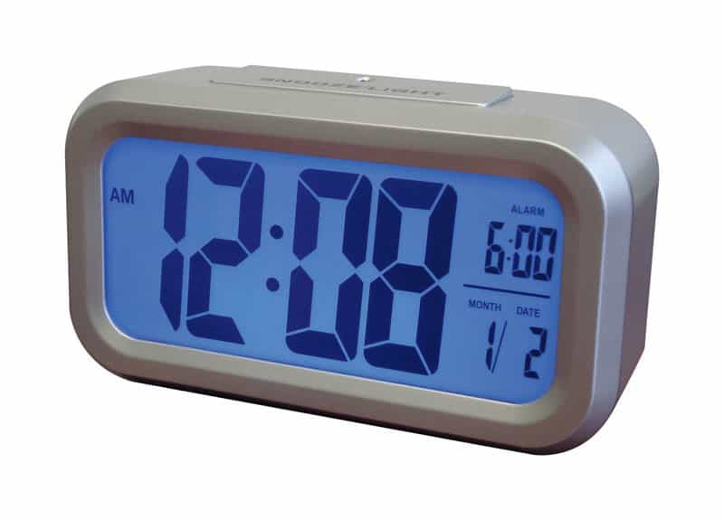 Westclox 5.3 in. Silver Alarm Clock Digital - Ace Hardware