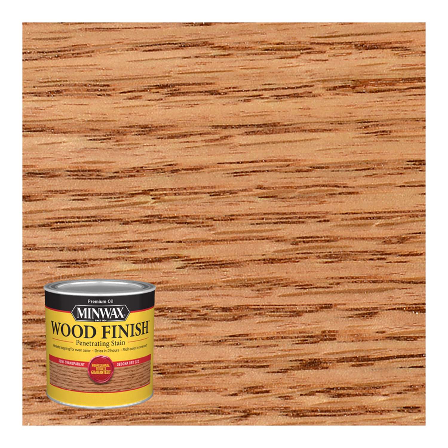 Minwax Wood Finish Sedona Red Oil-Based Wood Stain 0.5 pt - Ace Hardware