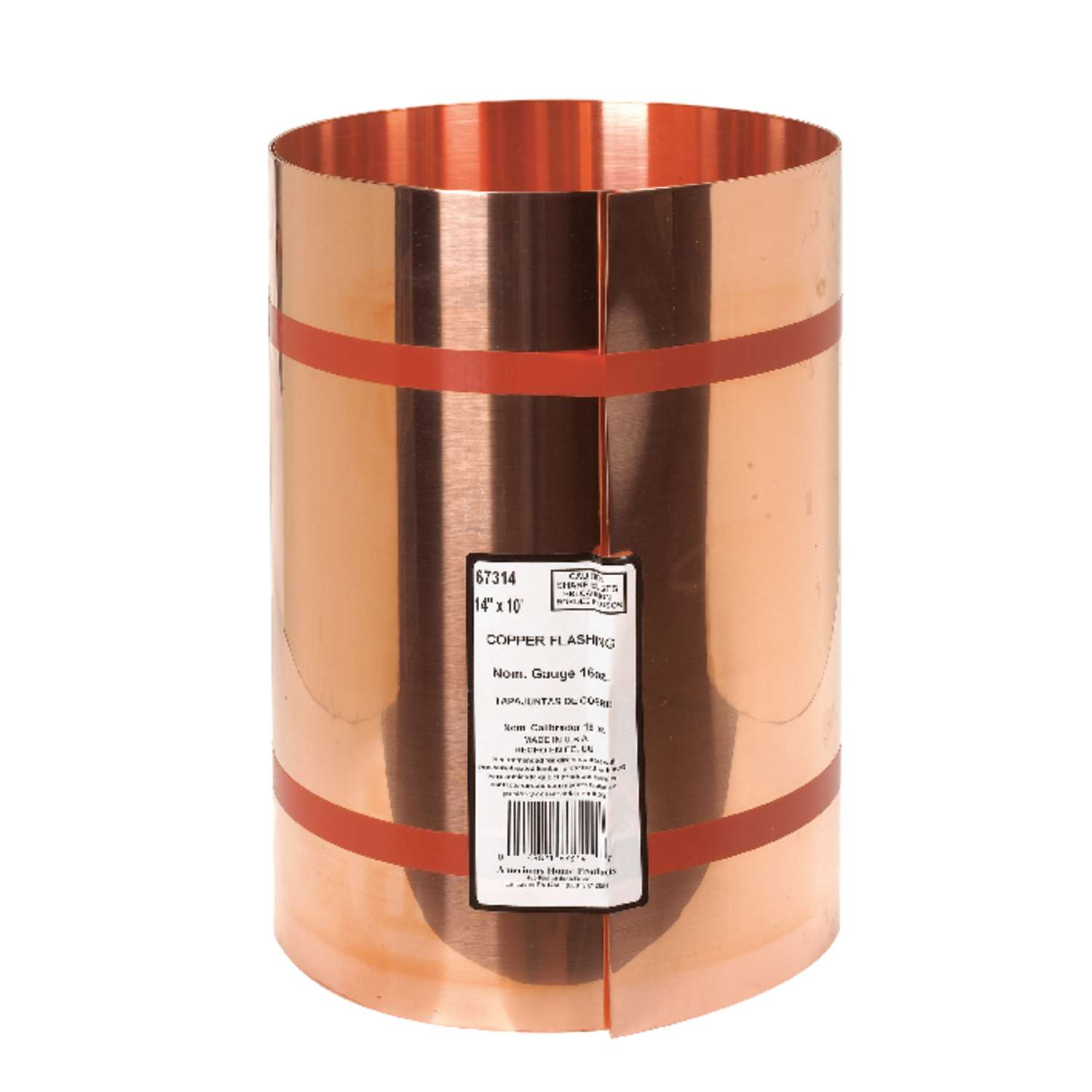 Amerimax 14 in. W X 10 ft. L Copper Valley Flashing - Ace Hardware