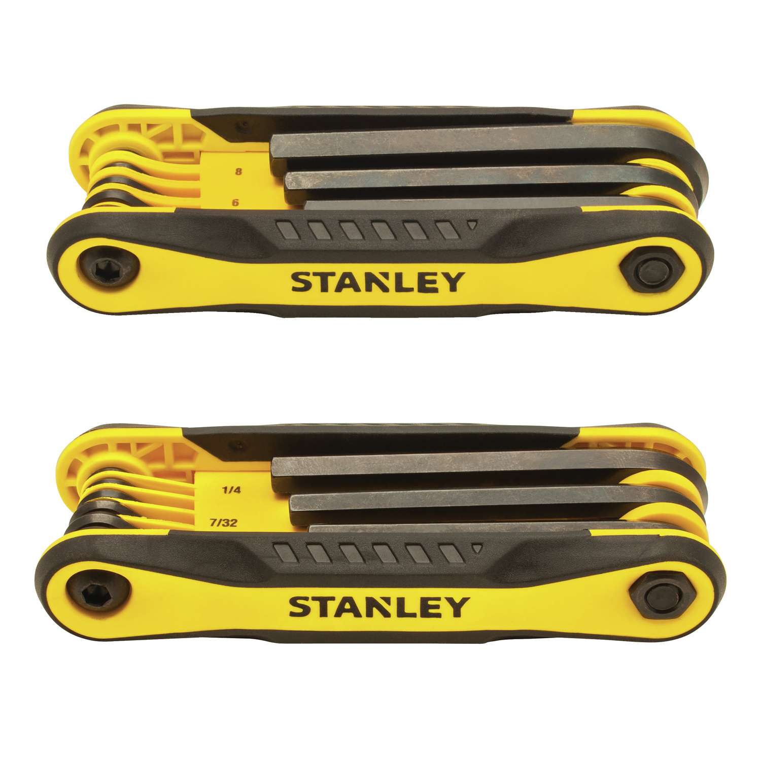 Stanley Multi Size Metric and SAE Fold Up Locking Hex Key Set 17 pc Mfr STHT71839 Ace Hardware