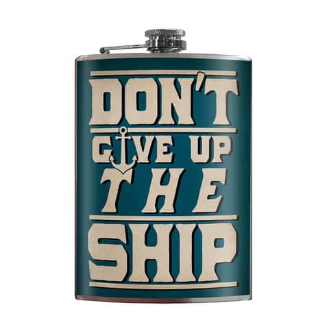 Trixie & Milo 8 oz Green Stainless Steel Hip Flask - Ace Hardware