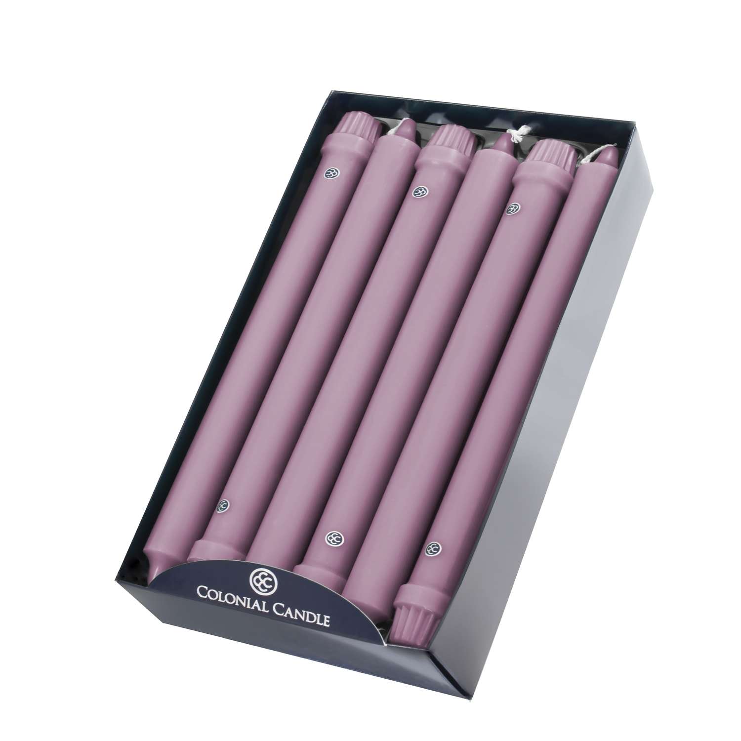 Colonial Candle Blush Pink Unscented Scent Classic Taper Candle - Ace ...