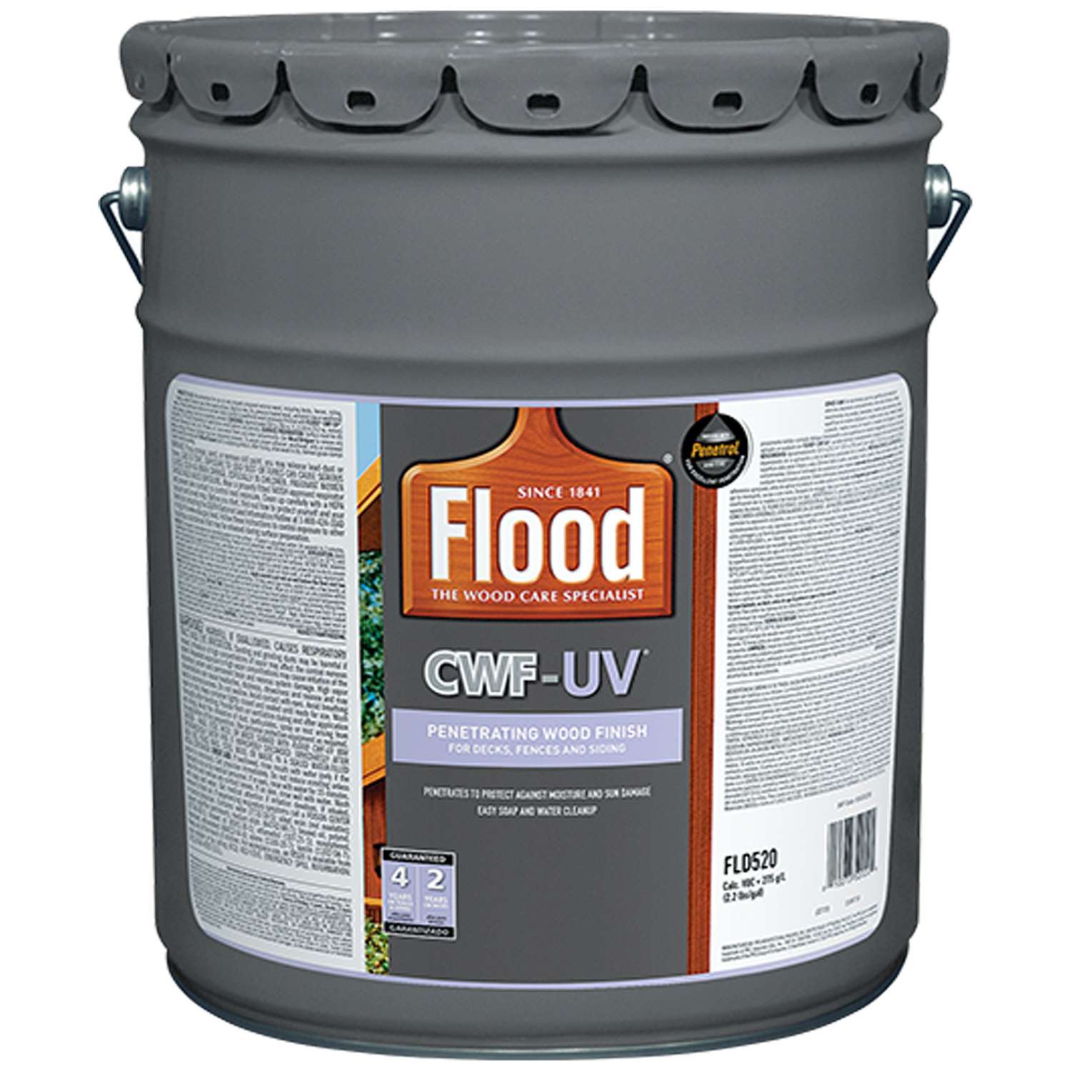 Flood CWF-UV Matte Cedar Water-Based Wood Finish 5 gal - Ace Hardware