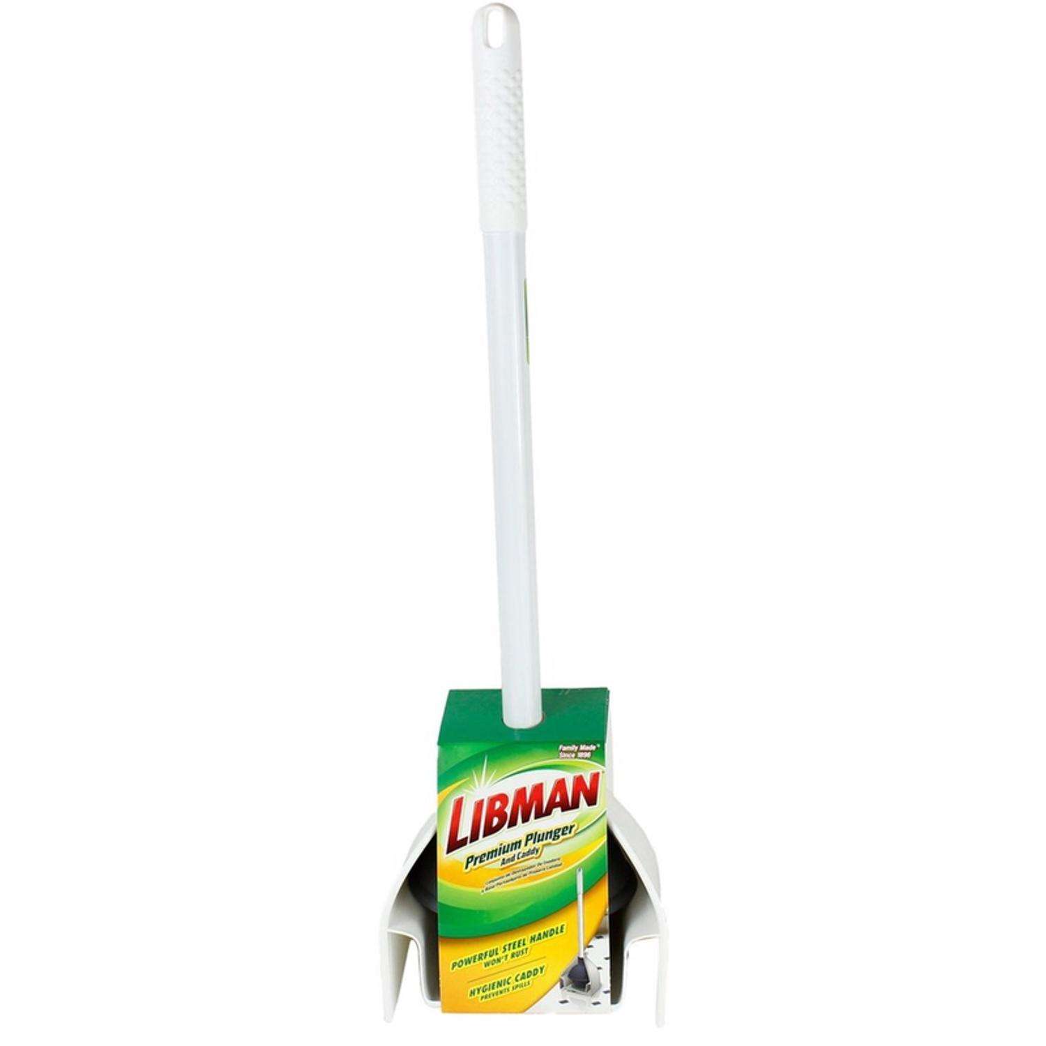 Libman Premium Toilet Plunger and Caddy 5.25 in. D - Ace Hardware