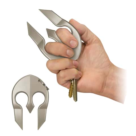 PS Products Silver Plastic Defense Keychain - Ace Hardware