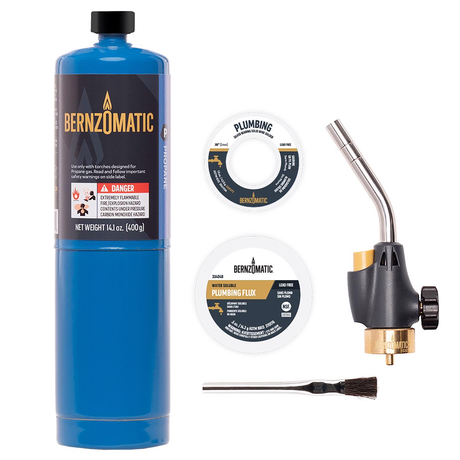 Bernzomatic Plumbing 14.1 oz Basic Torch Kit Steel 1 pc Propane Mfr WPK2301 Ace Hardware