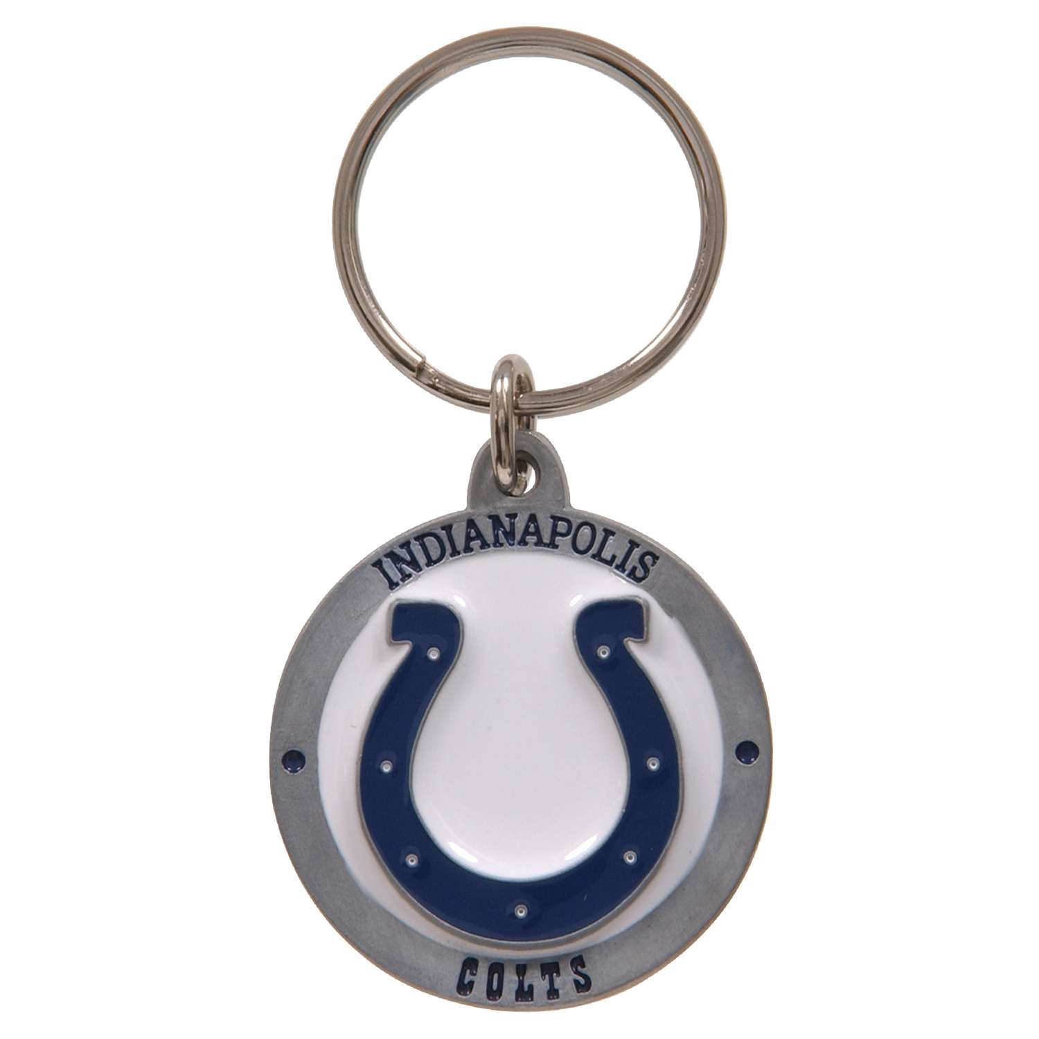 Hillman NFL Metal White Key Chain - Ace Hardware