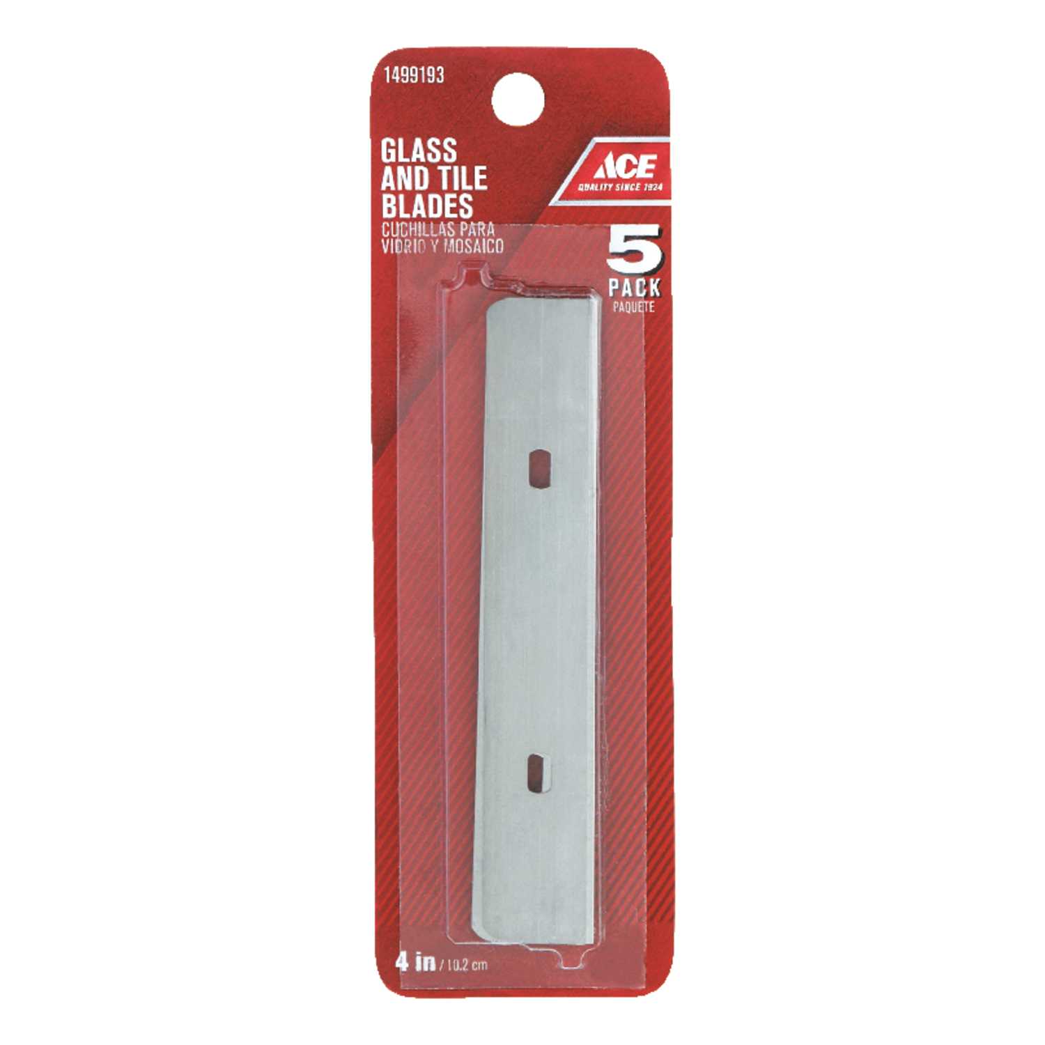 Ace 4 in. W Steel Glass/Tile Scraper Blade - Ace Hardware