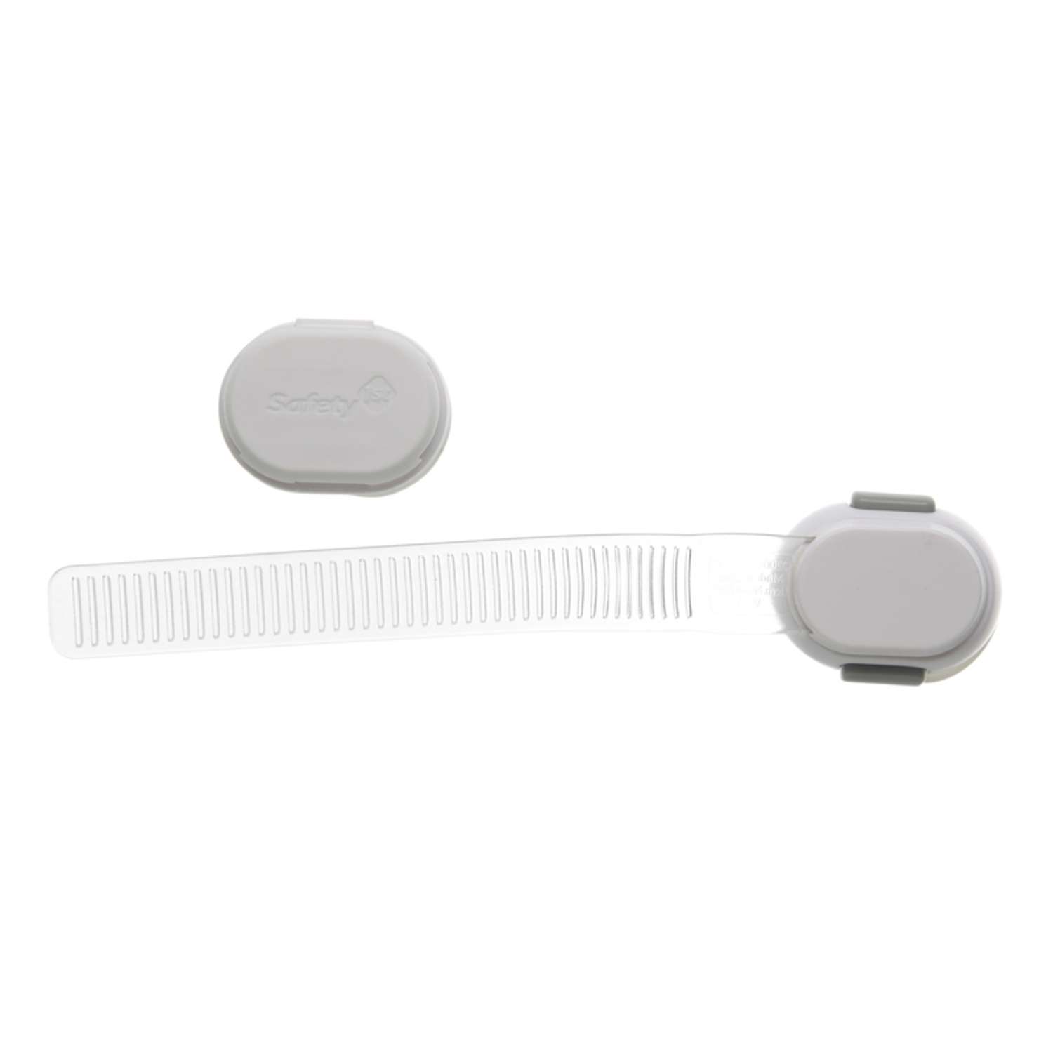 Safety 1st Gray/White Plastic Adhesive Strap Lock 1 pk - Ace Hardware