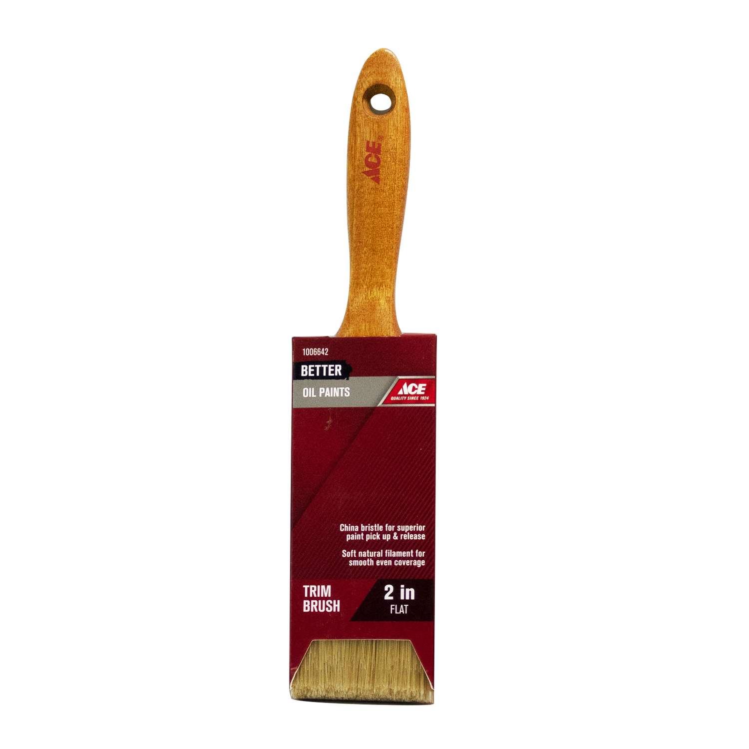 Ace Better 2 in. W Flat Paint Brush - Ace Hardware