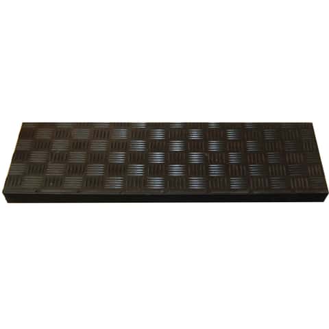Multy Home 24 in. W X 9 in. L Black Rubber Stair Tread - Ace Hardware