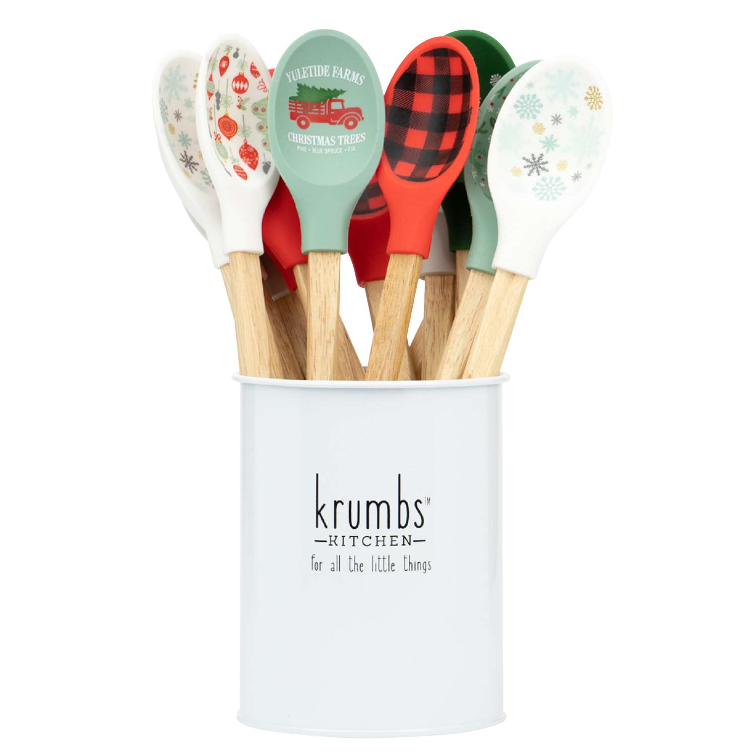 Krumbs Kitchen Assorted Silicone/Wood Mixing Spoon - Ace Hardware