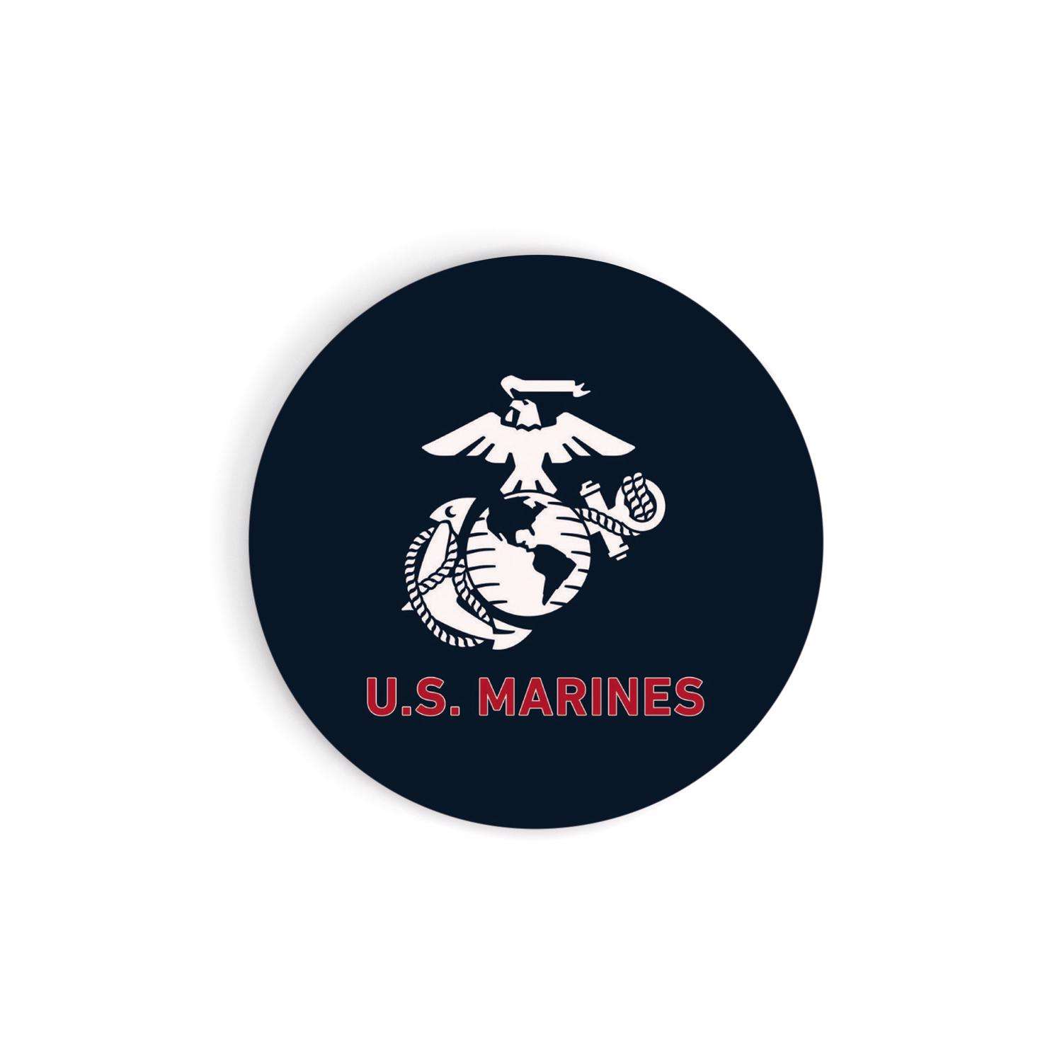 P. Graham Dunn Blue USMC Logo Car Coaster 6 pk - Ace Hardware