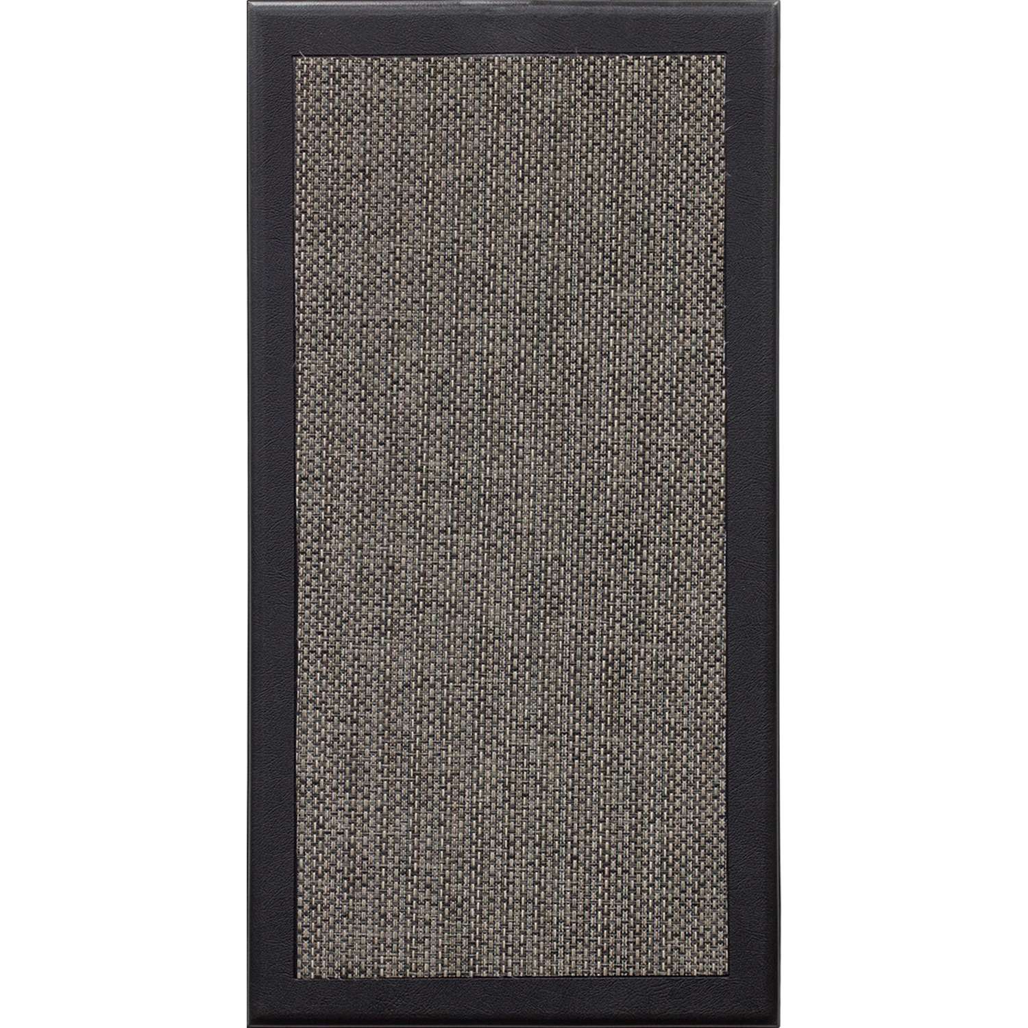 WJ Dennis Conforto 20 in. L X 39 in. W Black/Brown Floor Mat - Ace Hardware