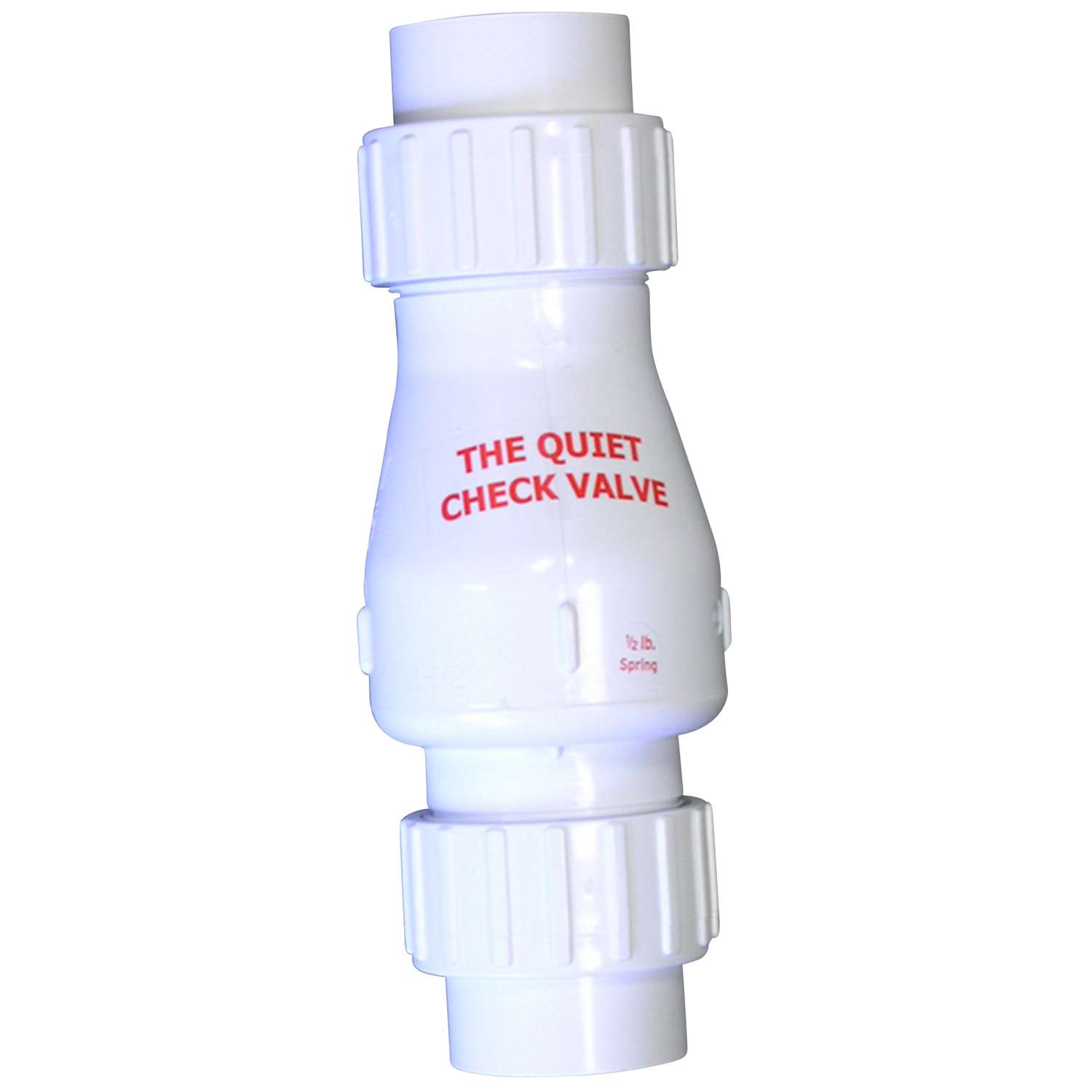 Campbell Quiet 1-1/2 in. D X 1-1/2 in. D Plastic Spring Loaded Check ...