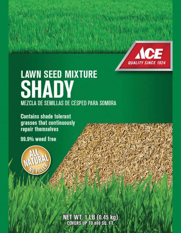 Ace Mixed Shade Lawn Seed Mixture 1 lb. - Ace Hardware