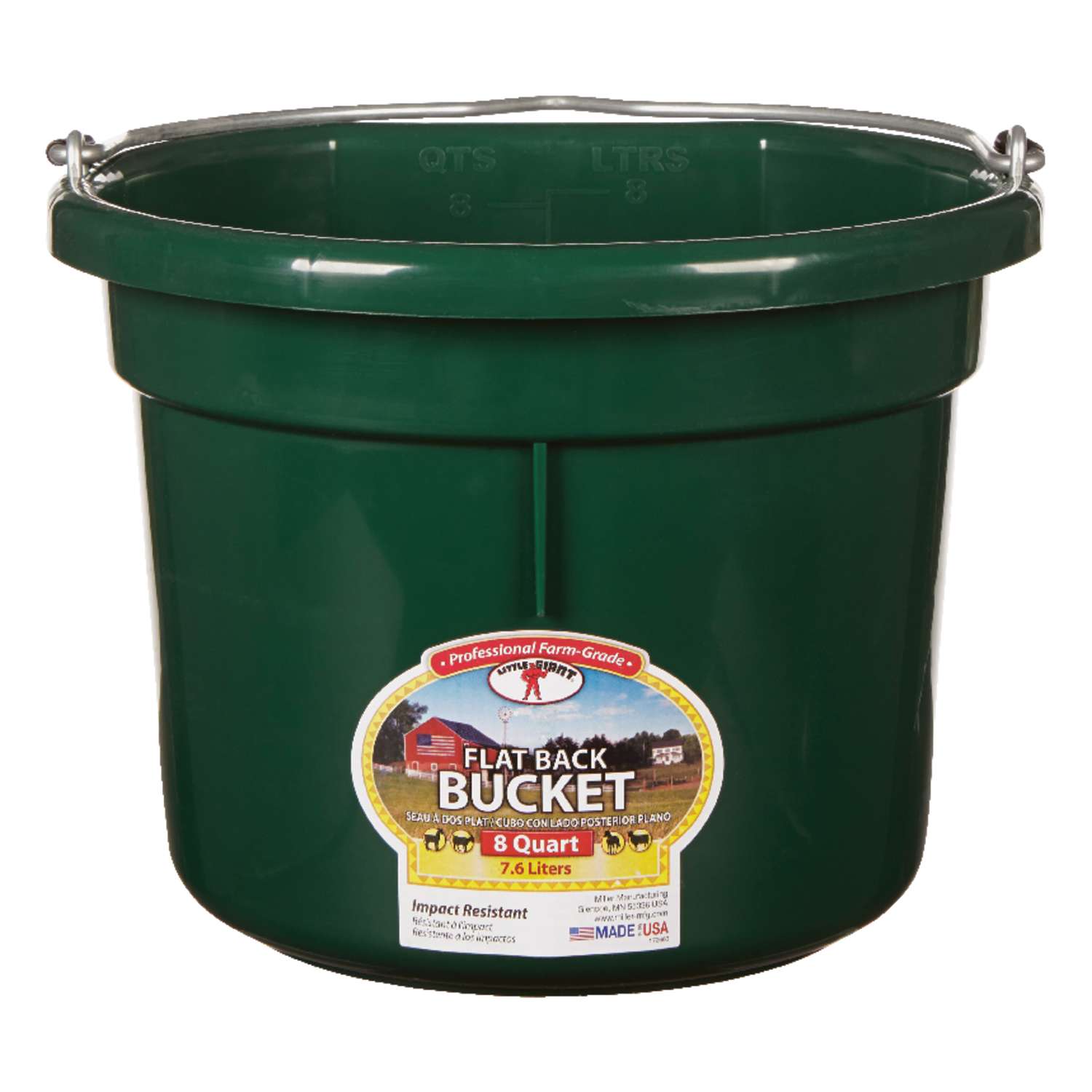 Little Giant 8 qt Bucket Green - Ace Hardware