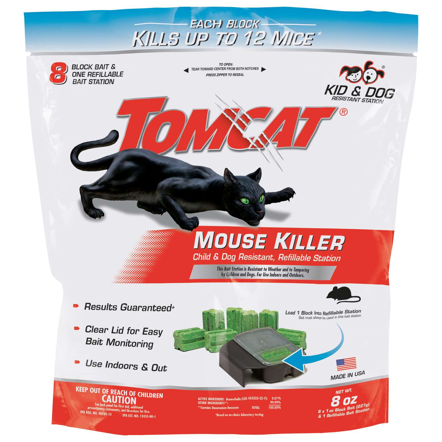 Tomcat Bait Station Blocks For Mice 1 pk - Ace Hardware