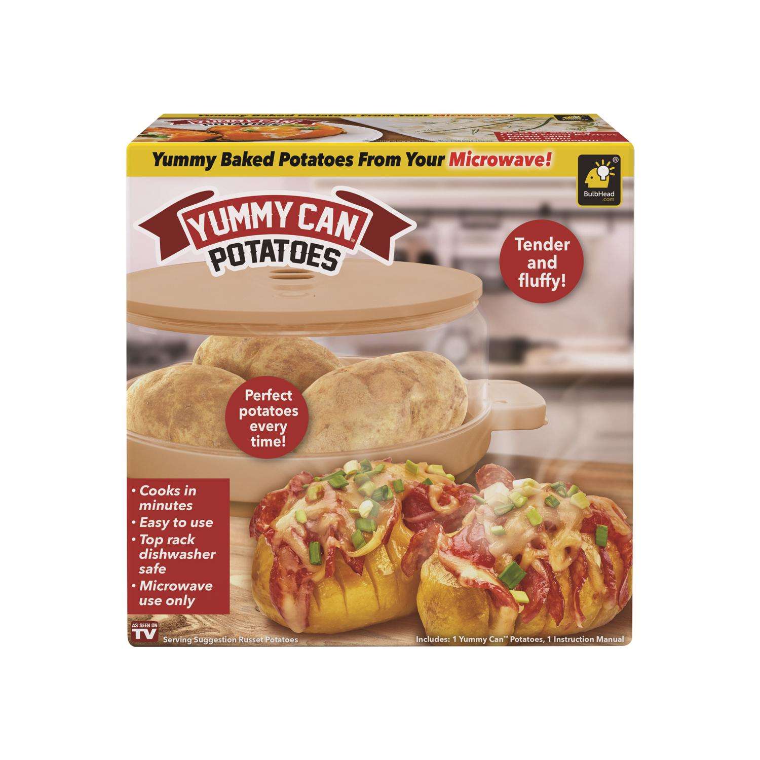 BulbHead Yummy Can Microwave Potato Cooker 1 pk - Ace Hardware