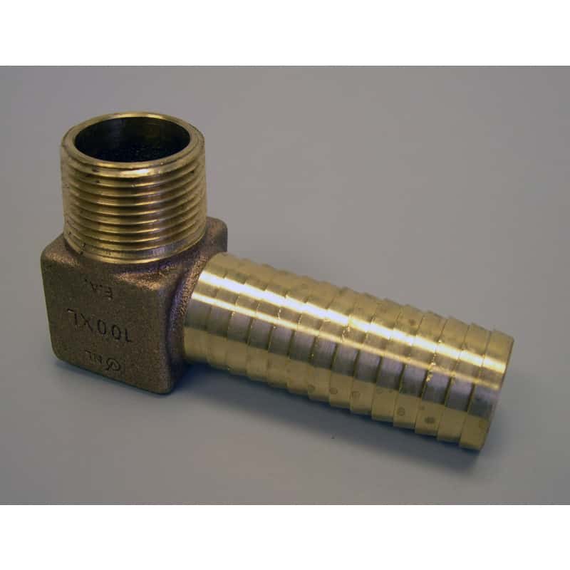 Campbell Red Brass 1 in. Hydrant Elbow Mfr# RHE-4XLLF - Ace Hardware