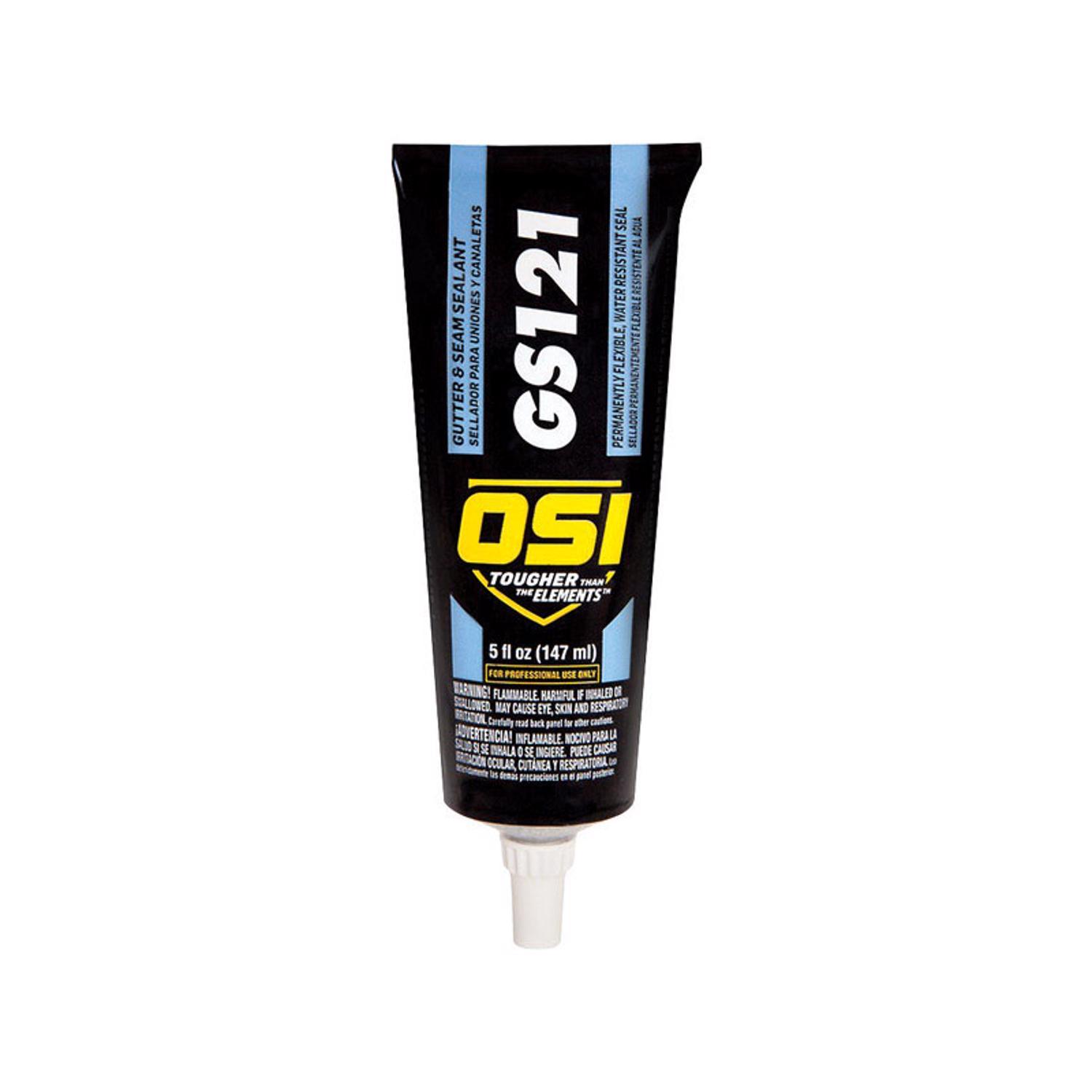 OSI GS121 White Synthetic Rubber Gutter and Seam Sealant 5 oz - Ace ...