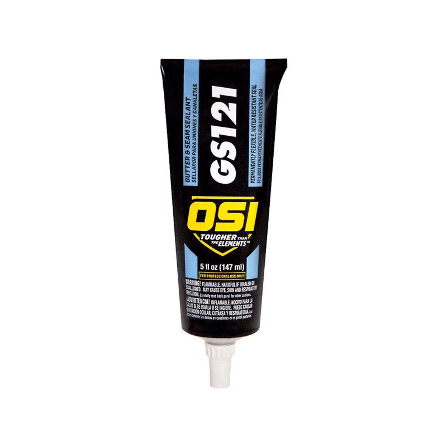 OSI GS121 White Synthetic Rubber Gutter and Seam Sealant 5 oz - Ace ...