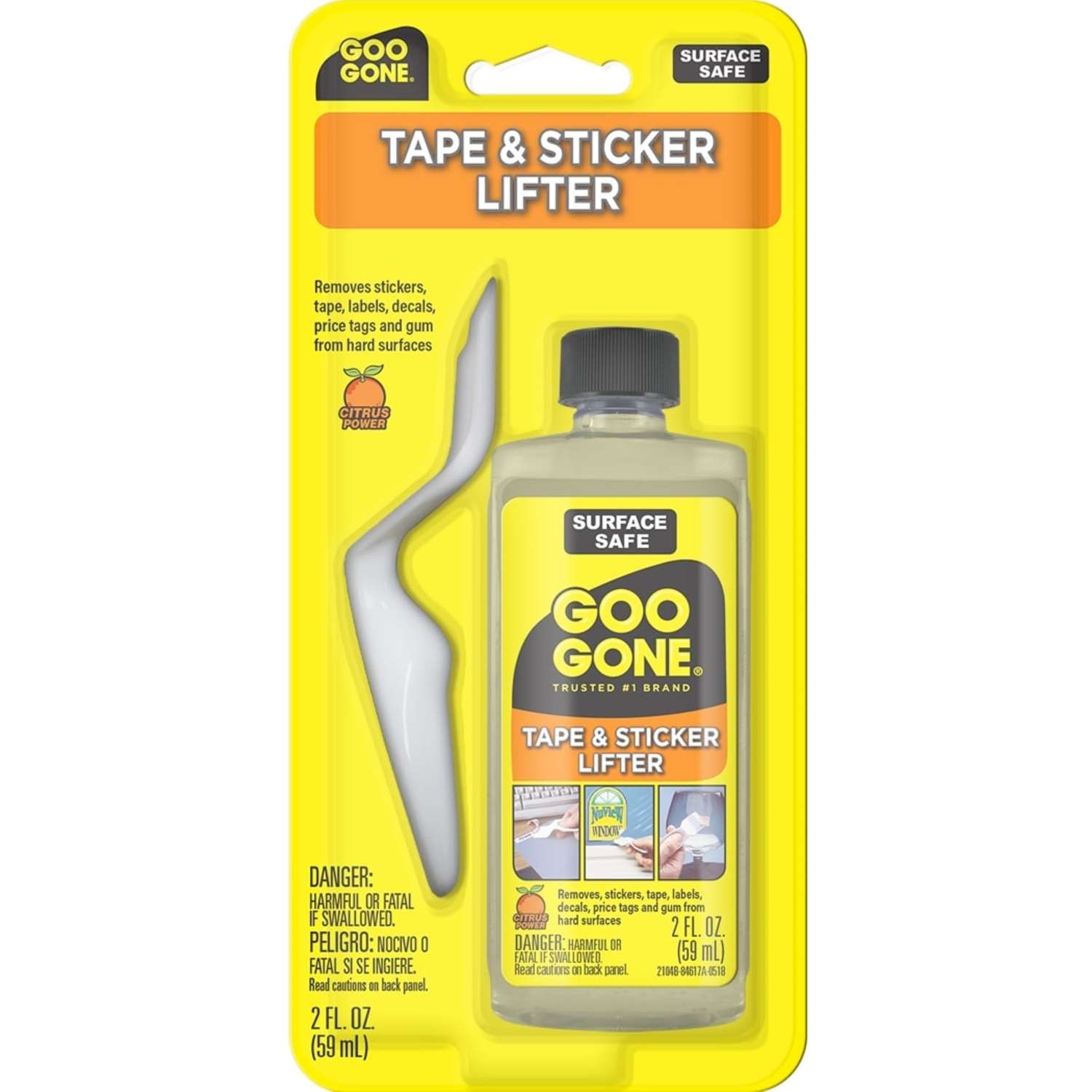 Goo Gone Liquid Tape and Sticker Remover 2 oz - Ace Hardware