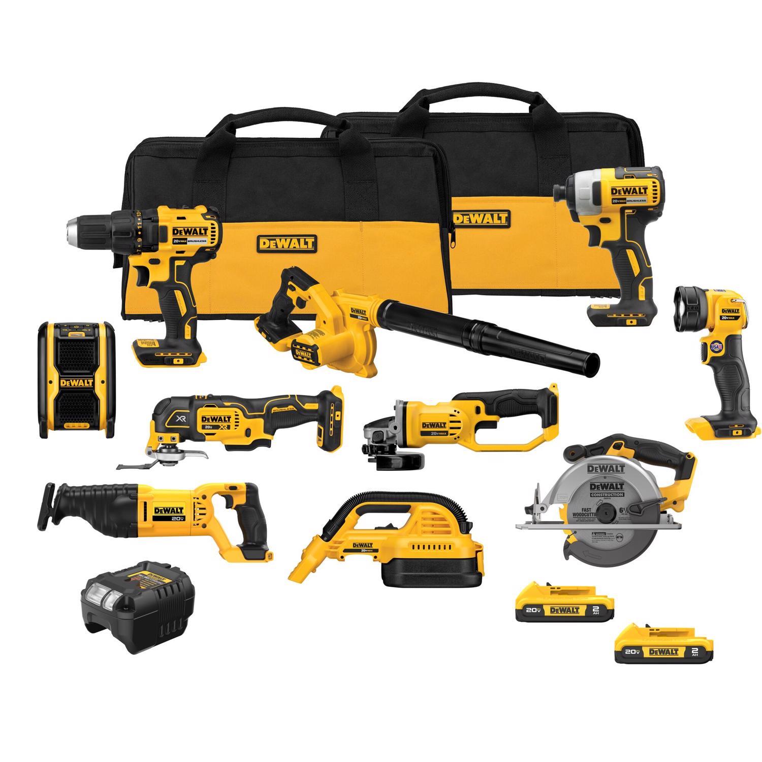 Dewalt 10 piece tool kit store