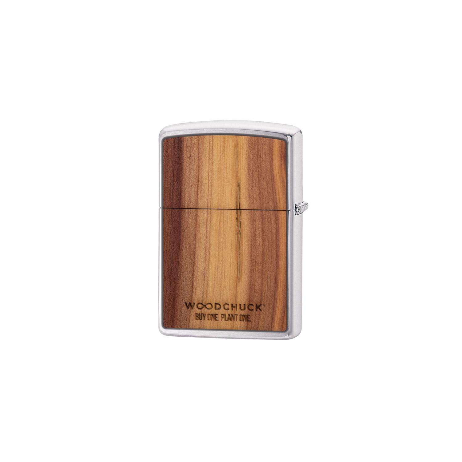 Zippo Silver Woodchuck Cedar Lighter 1 pk - Ace Hardware