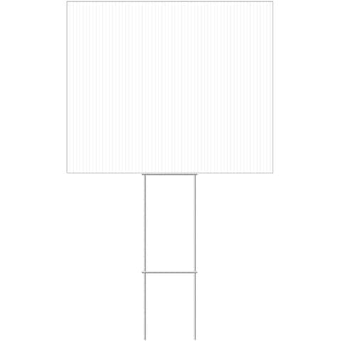 Hillman White Blank Sign 20 in. H X 24 in. W - Ace Hardware