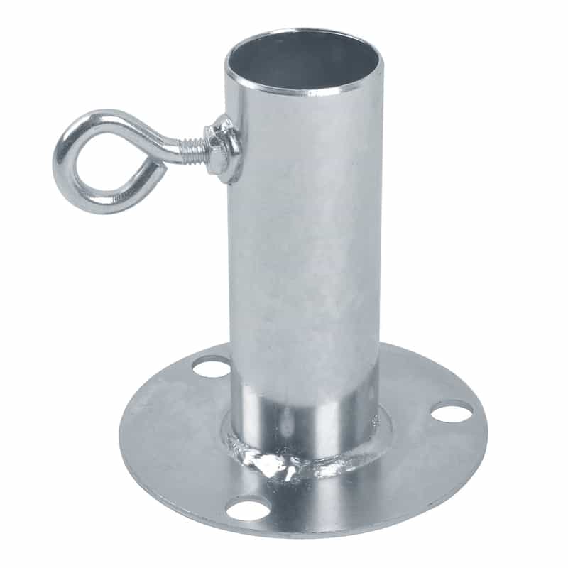 AHC 1-1/2 in. Round x 1-1/2 in. Dia. Galvanized Steel Foot Pad - Ace ...