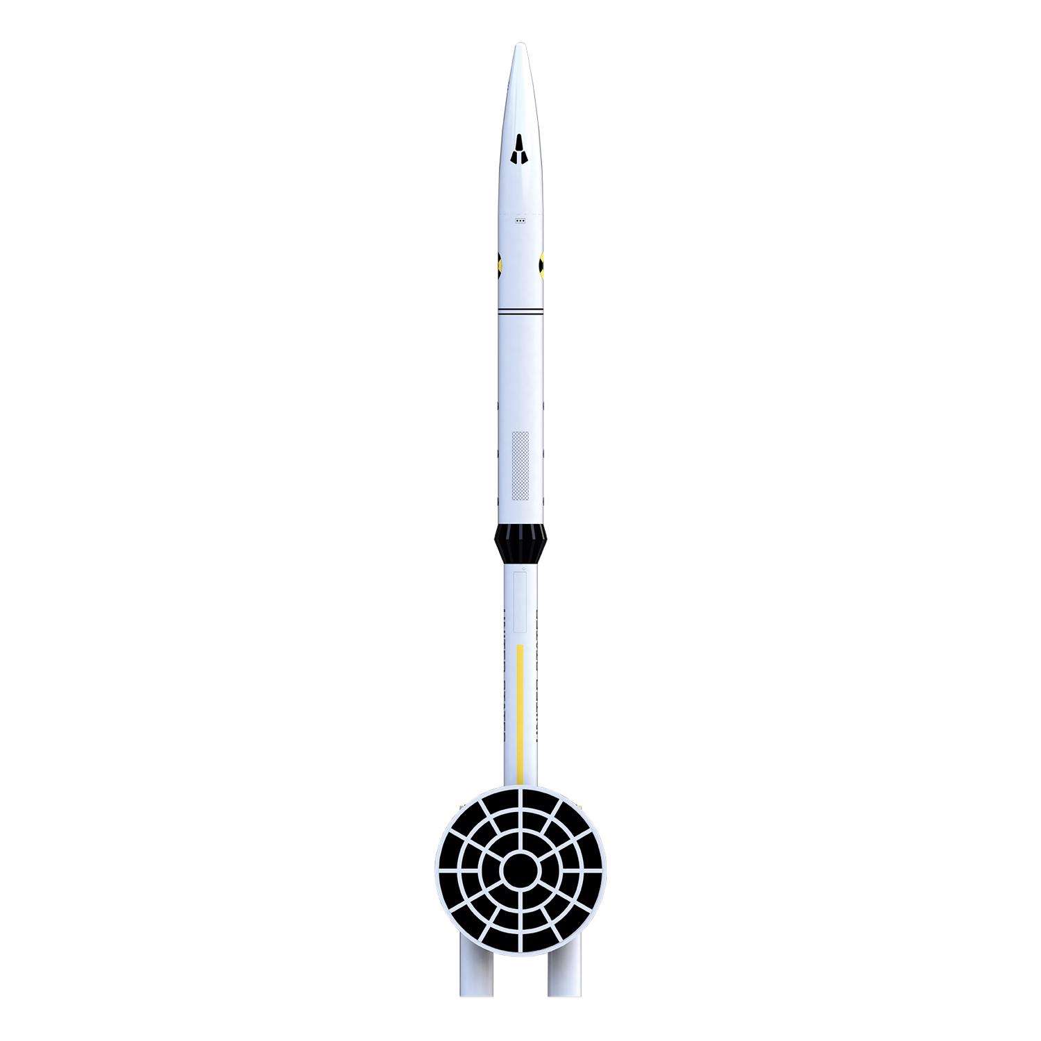 Estes Industries Belt Observer Survey Ship Model Rocket Black/White ...