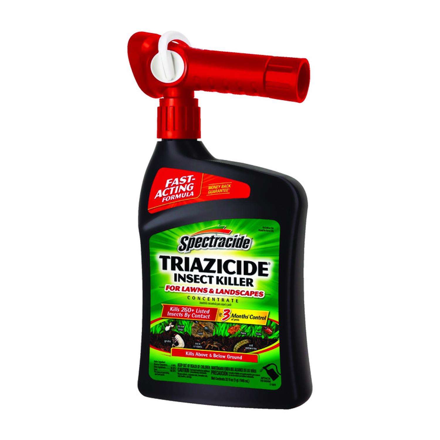 Spectracide Triazicide For Lawns Insect Killer Liquid Concentrate 32 oz ...