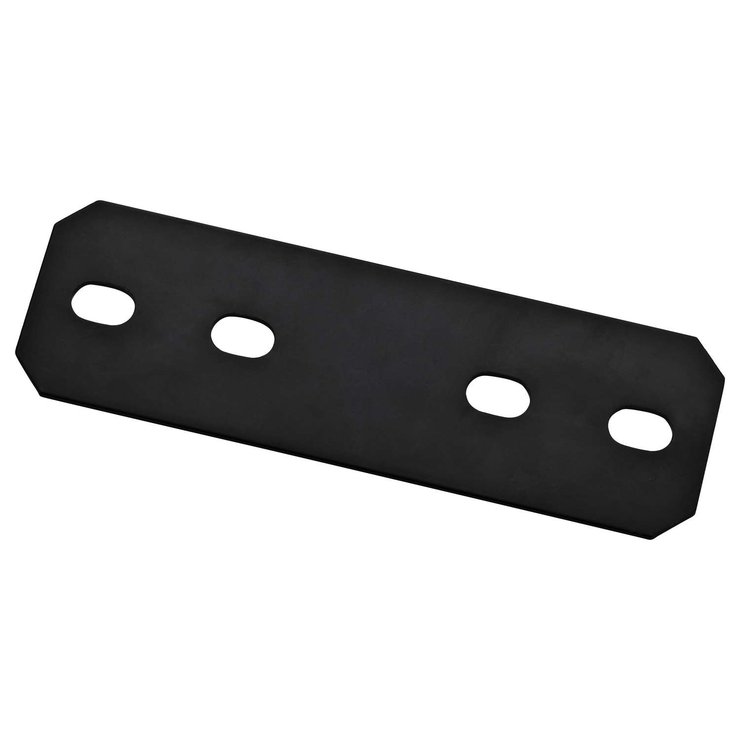 National Hardware 24 in. H X 1/4 in. W X 1.5 in. L Black Carbon Steel ...