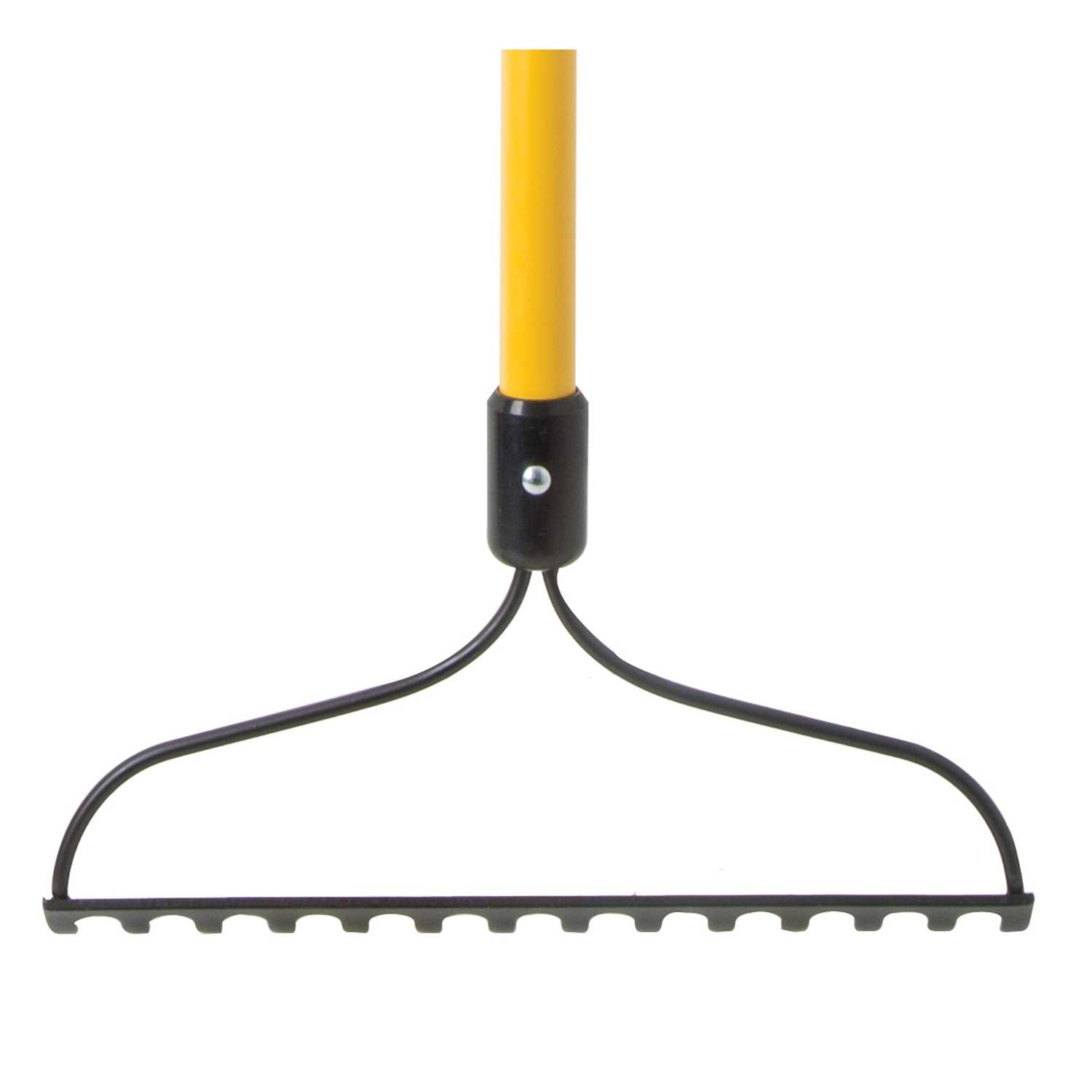 Home Plus 61 in. L x 14 in. W Steel Hoe/Rake Fiberglass - Ace Hardware