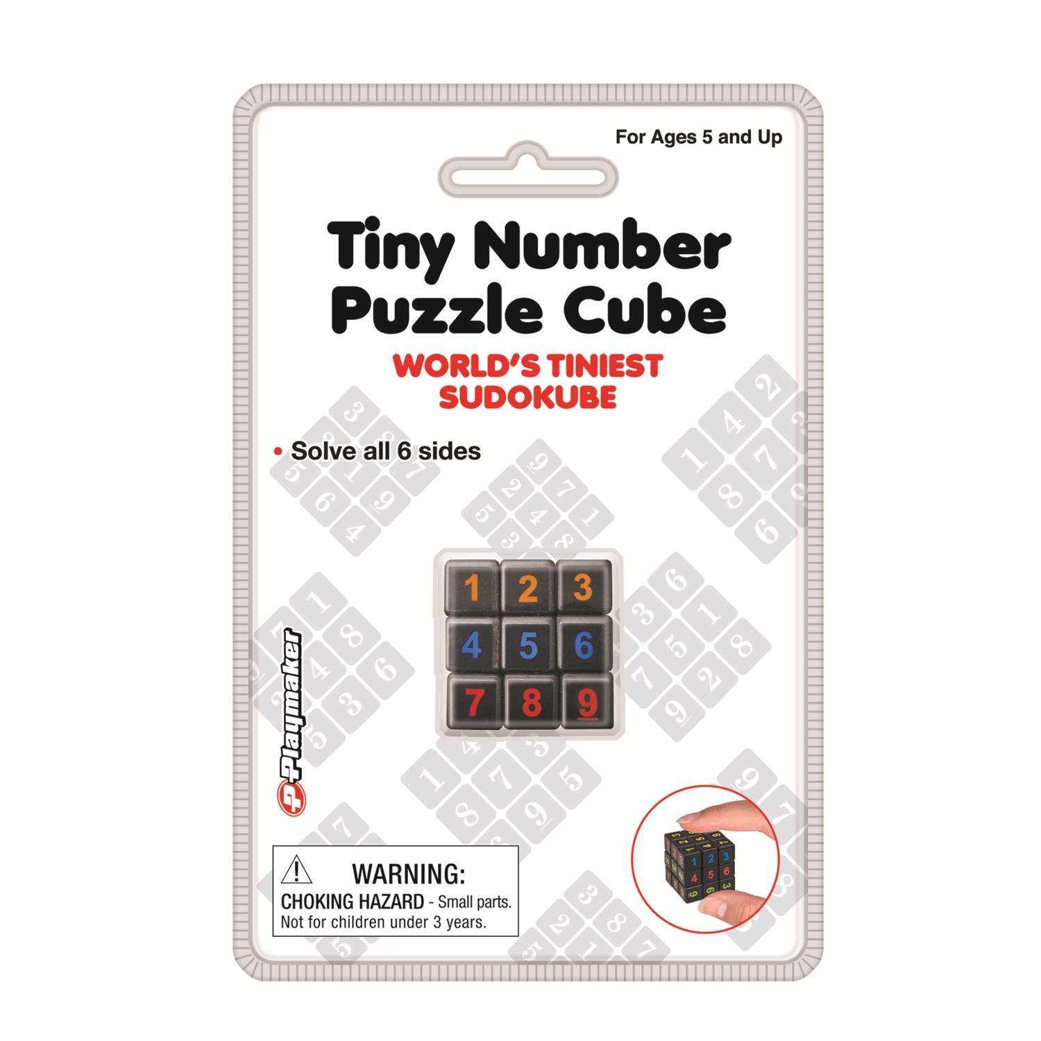 Playmaker Toys Tiny Number Puzzle Cube Plastic Multicolored - Ace Hardware