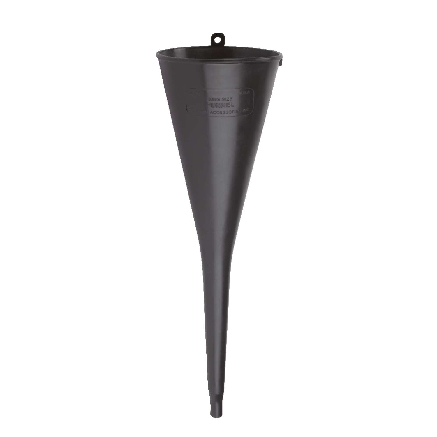 Custom Accessories Shop Craft Black 14.5 in. H Polyethylene Funnel ...