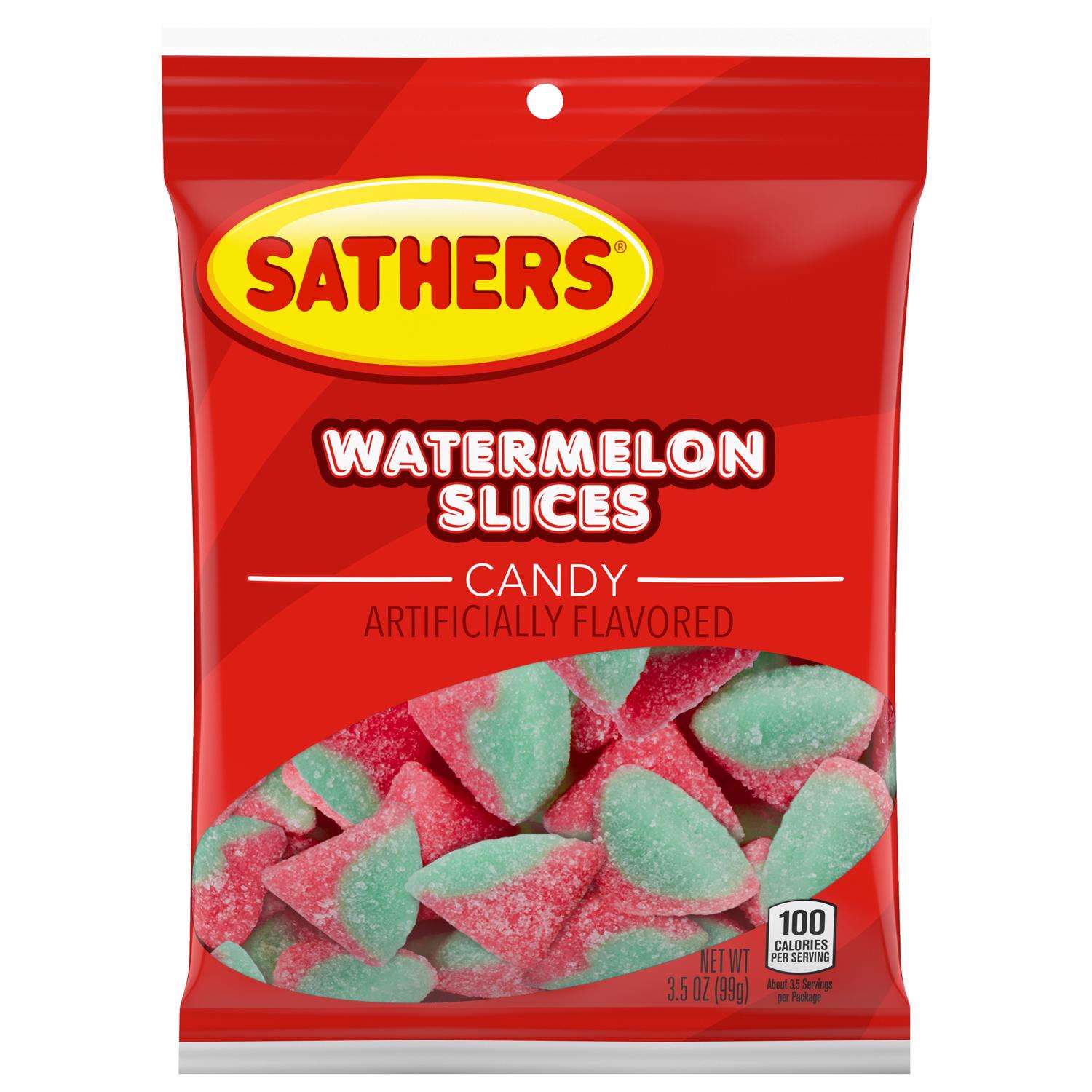 Sathers Sour Watermelon Slices Gummi Candy - Ace Hardware