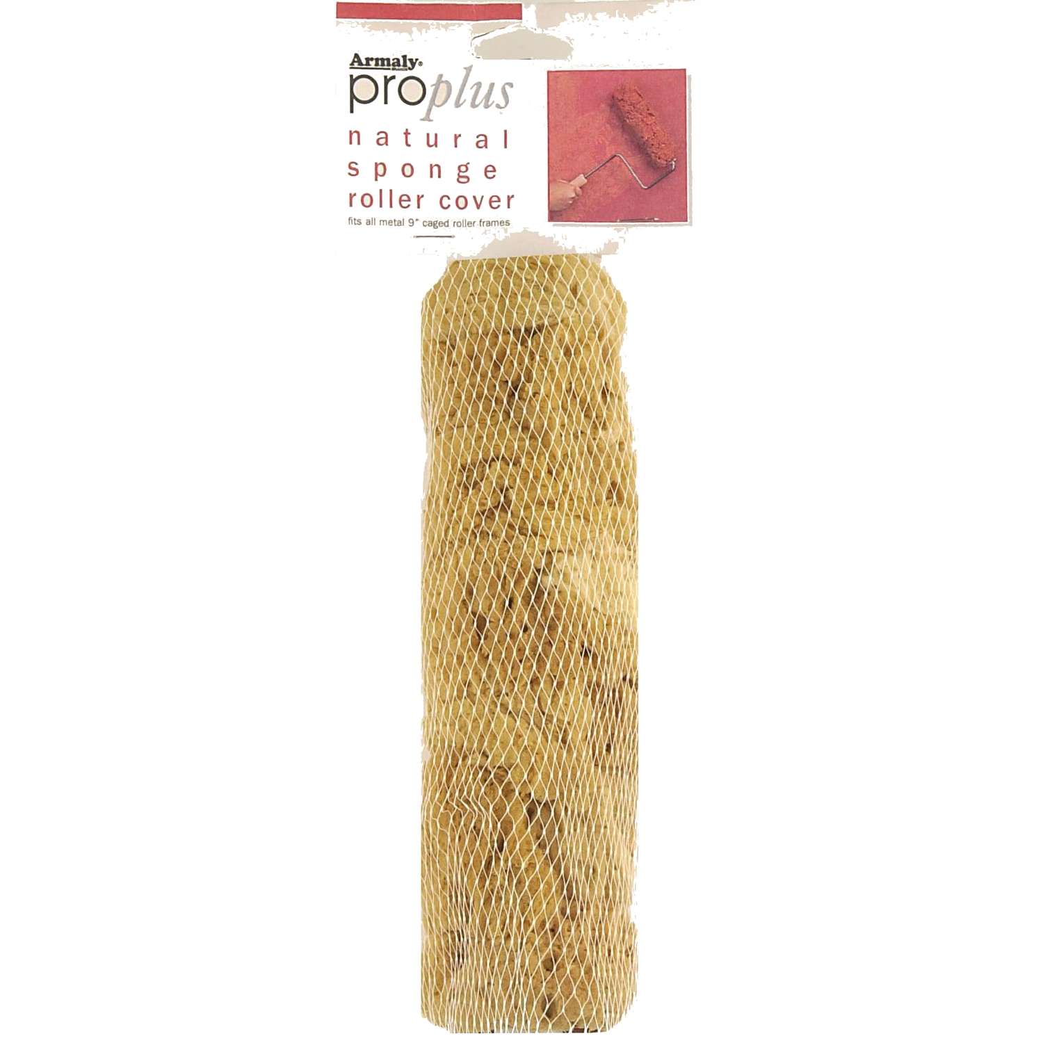 Armaly ProPlus Natural Sea Sponge 9 in. W Texture Paint Roller Cover 1 ...