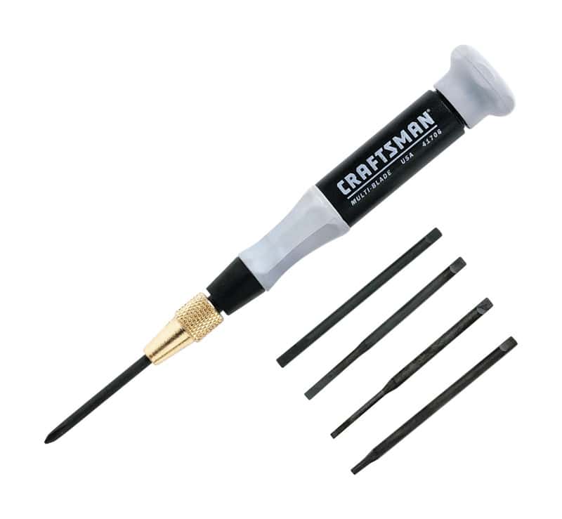Craftsman Multi-Bit Screwdriver 5 in. 5 pc - Ace Hardware