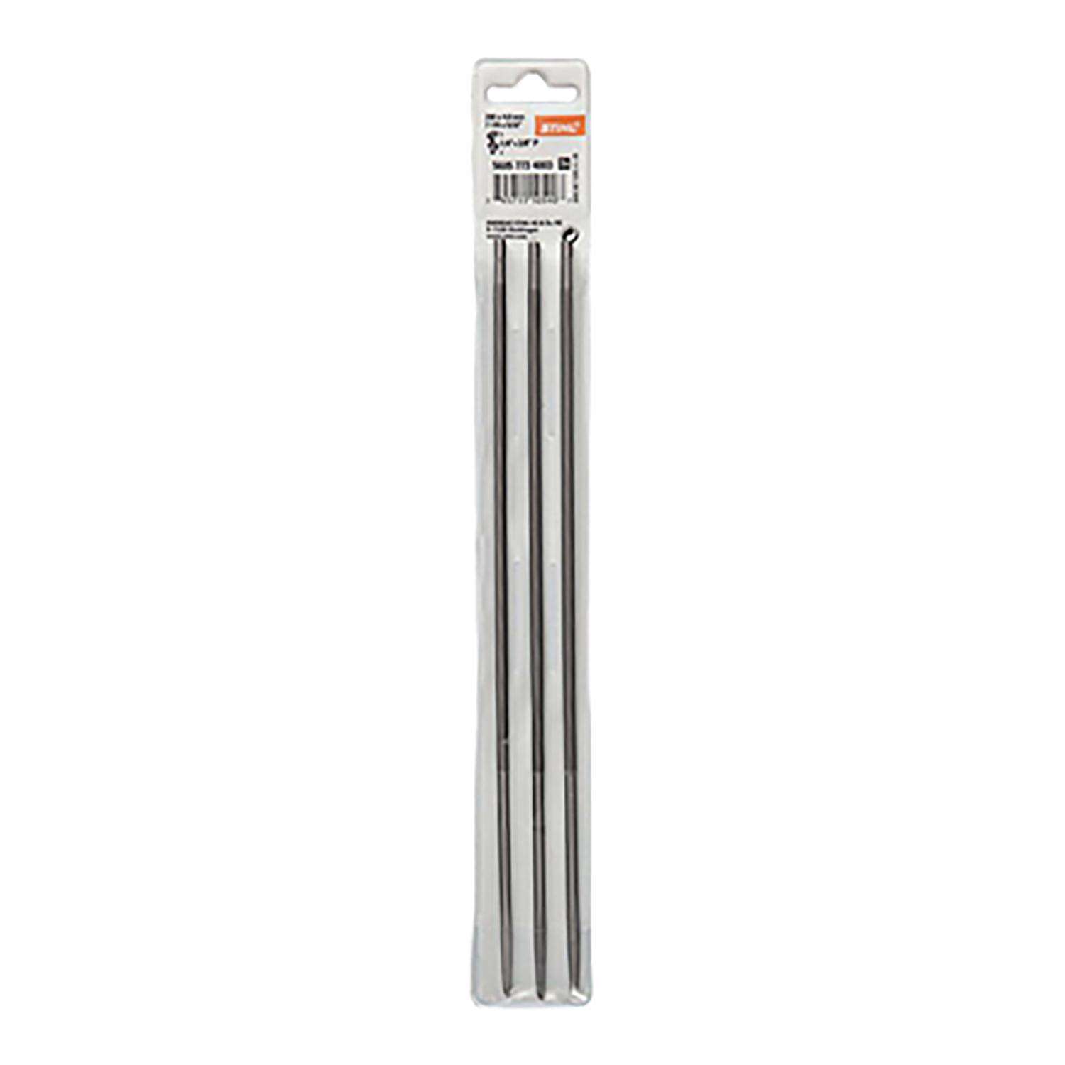 STIHL 3/16 in. W Double Cut Chain Saw File 3 pc - Ace Hardware